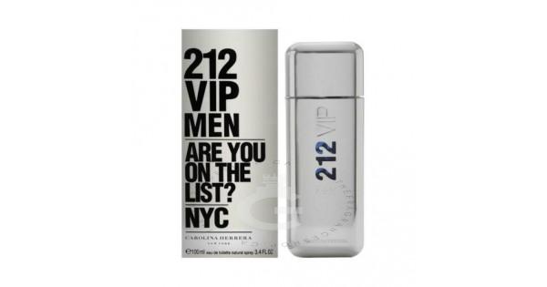 Carolina Herrera 212 VIP Are You On The List? EDT For Men 100 ml / 3.4 ...