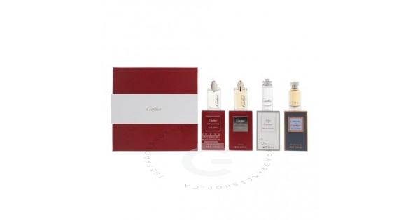 Cartier 4pcs Collectors Mini Gift Set For Him - 4pcs Collectors Mini ...