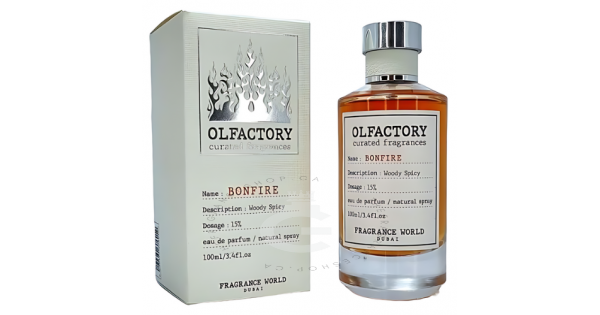 Fragrance World Olfactory Bonfire For Him / Her EDP 100 ml / 3.4 Fl. oz ...