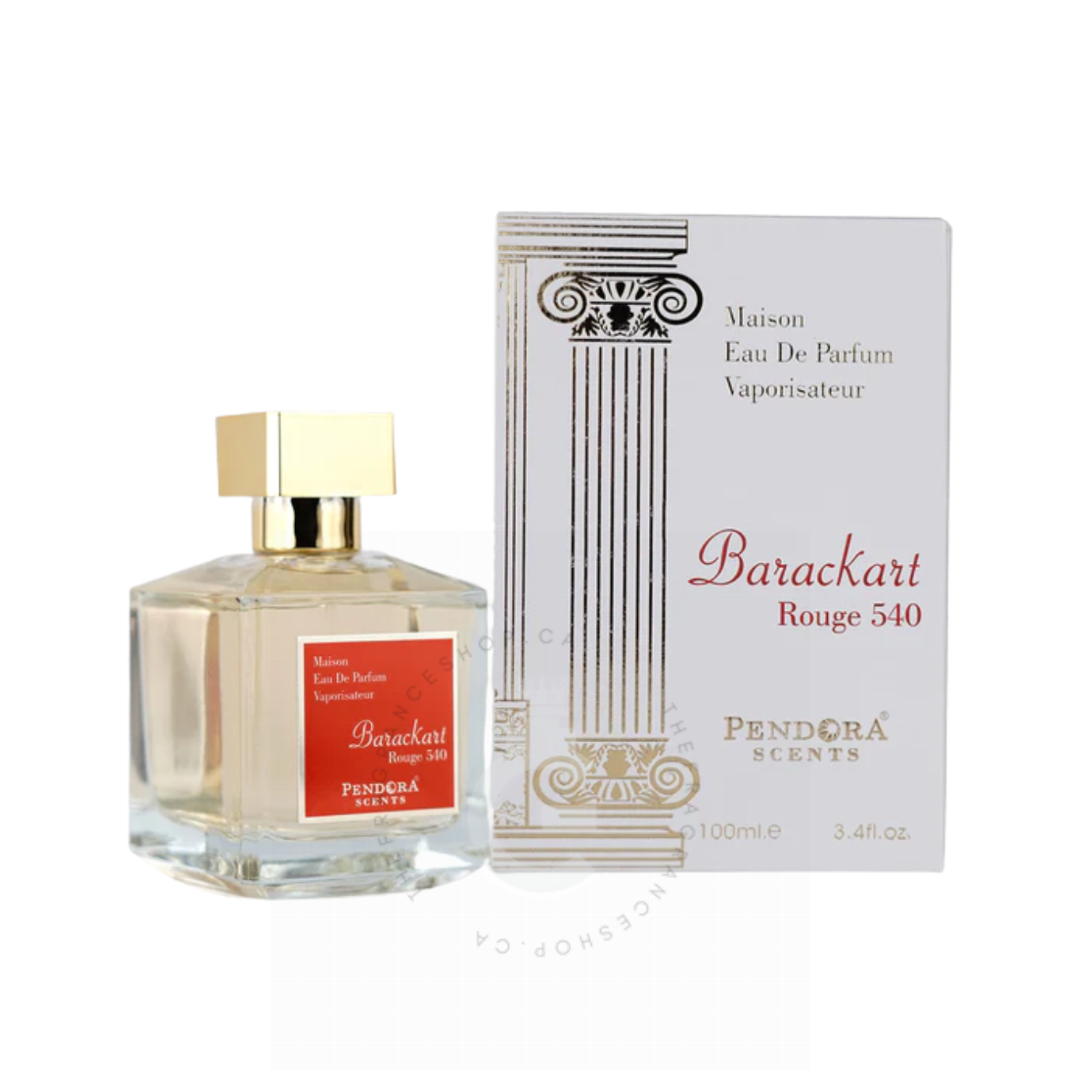 Paris Corner Pendora Scent Barackart Rouge 540 EDP For Him / Her 100mL ...