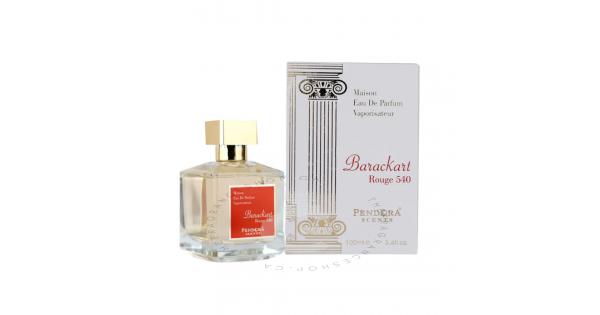 Paris Corner Pendora Scent Barackart Rouge 540 EDP For Him / Her 100mL ...