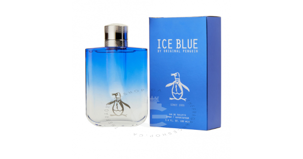 Penguin Ice Blue EDT For Him 100ml / 3.4 Fl. Oz. - Rocks
