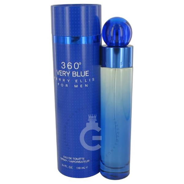 Perry Ellis 360 very Blue EDT for Men 100 mL - 360 White