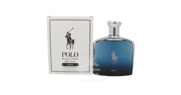 Ralph Lauren Deep Polo Blue Parfum Tester 125 ml / 4.2 Fl. oz. - Deep Blue