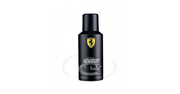 Ferrari Scuderia Black by Ferrari Body Spray for him 150mL - Black