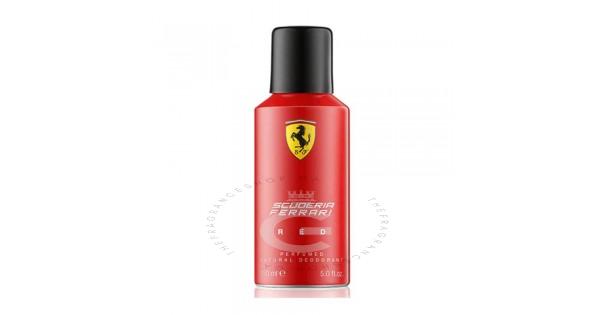 Ferrari Scuderia Red by Ferrari Body Spray for him 150mL - Red