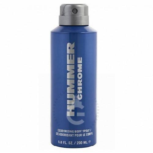 Hummer Chrome Deodorizing Body Spray For Him 200ml / 6.8oz - Hummer