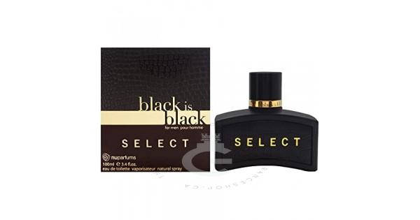 Nuparfums Black Is Black Select For Men EDT 100ml - Black Is Black Select