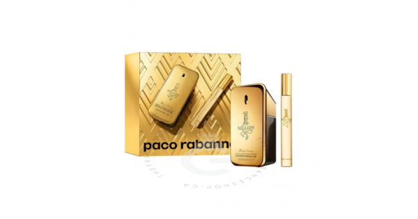 Paco Rabanne 1 Million EDT 2pc Travel Kit For Him - 1 Million