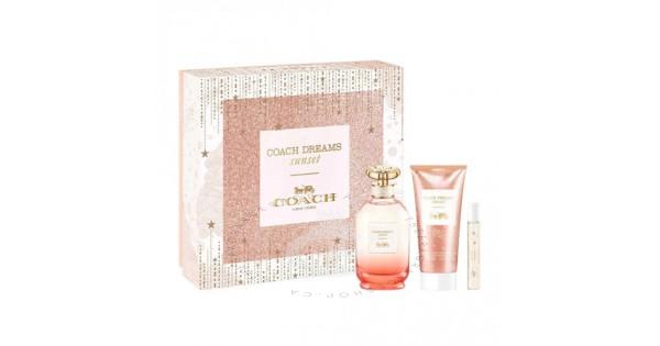 Coach Dreams Sunset EDP For Her 3 Pcs Gift Set