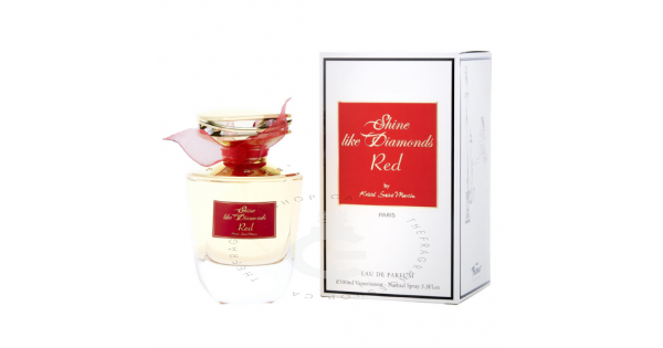 Kristel Saint Martin Shine Like Diamonds Red EDP For Her 100 ml / 3.3 ...