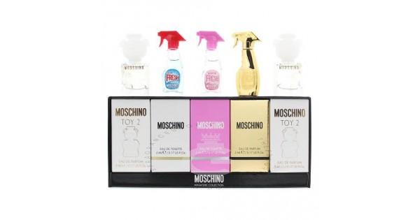 Moschino 5pcs Fresh Miniature Collection for Her - 5pcs Miniature ...