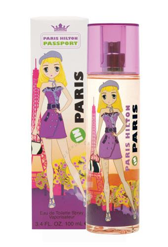 Paris Hilton Passport In Paris EDT Spray For Her 100ml / 3.4oz - In Paris