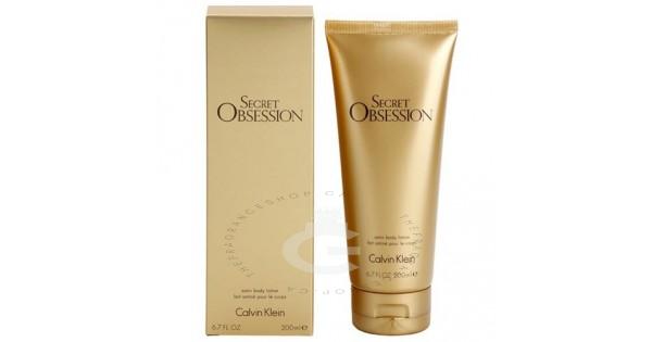Calvin Klein CK Secret Obsession Satin Body Lotion For Her 200ml / 6 ...