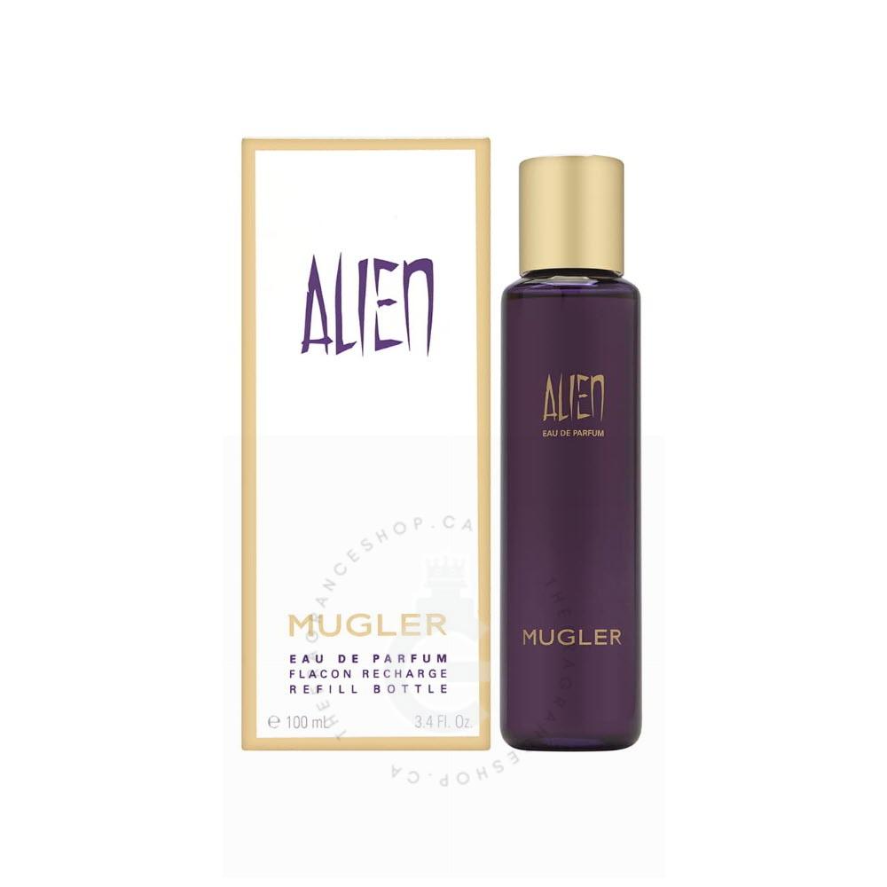 Mugler Alien Flacon Recharge Refill Bottle EDP For Her 100ml / 3.4oz ...